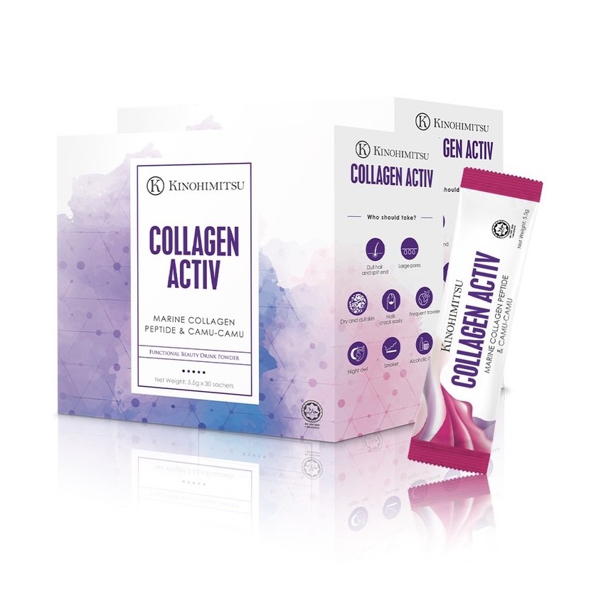 Kinohimitsu Collagen Activ 30'S, Health & Nutrition, Health Supplements, Vitamins & Supplements ...