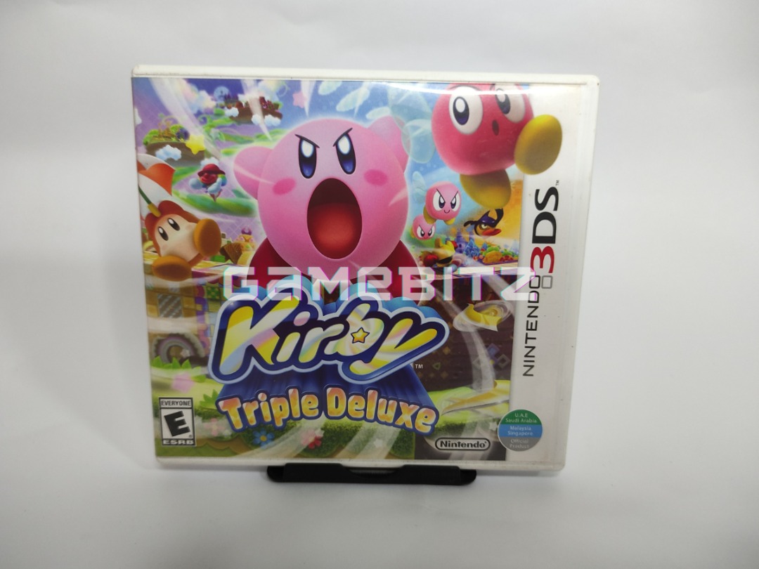 Kirby Triple Deluxe 3DS Game (MDE), Video Gaming, Video Games, Nintendo ...