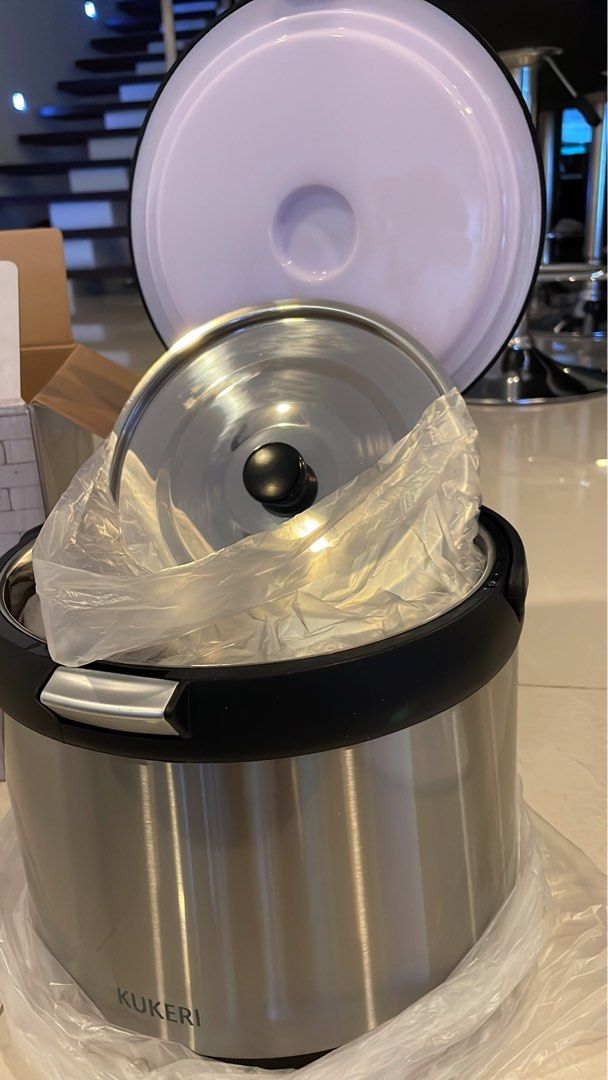 Kukeri Double Wall Insulation Cooker 3.5L, Furniture & Home Living ...