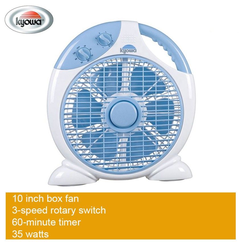 Kyowa Box Fan KW-6910, Furniture & Home Living, Lighting & Fans, Fans ...