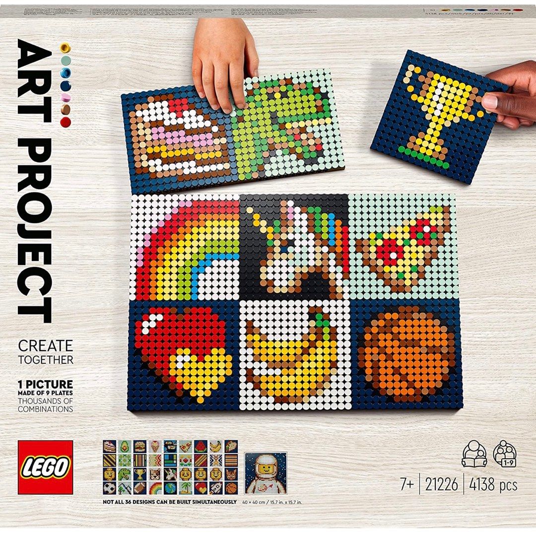 LEGO Art Project - Create Together 21226, Hobbies & Toys, Toys & Games ...
