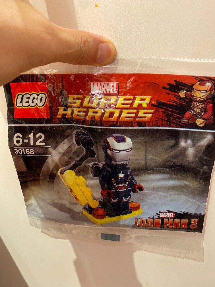 Lego Marvel Iron Patriot Polybag, Hobbies & Toys, Toys & Games on Carousell