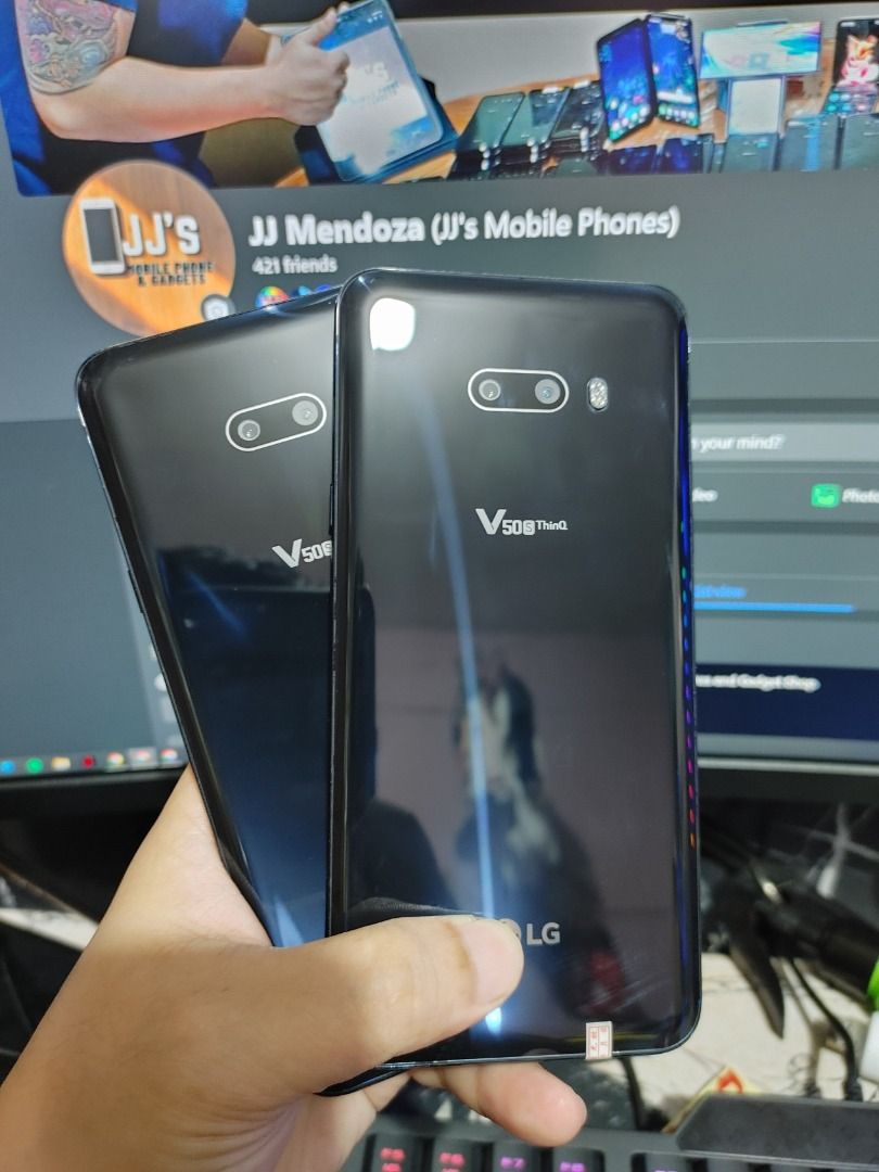 LG V50S THINQ 5G 8GB RAM/256GB ROM SINGLE SIM, Mobile Phones & Gadgets ...