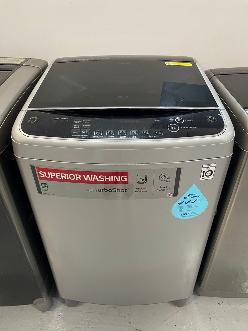 LG WFT1272DD DIRECT DRIVE TOP LOADER WASHER (12KG) Condition 8/10 $320 ...