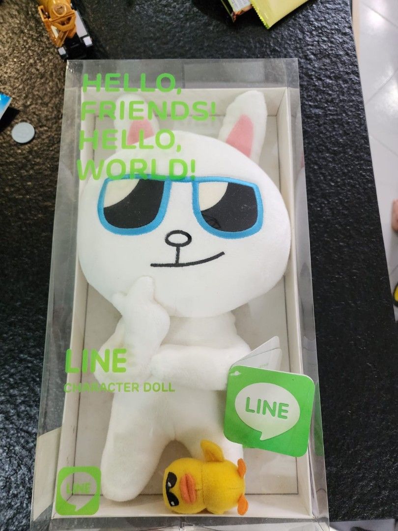 Line Cony Plush Toy (Big), Hobbies & Toys, Toys & Games on Carousell