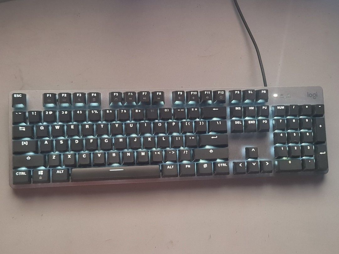 Logitech K845 mechanical keyboard (brown switch), Computers & Tech ...