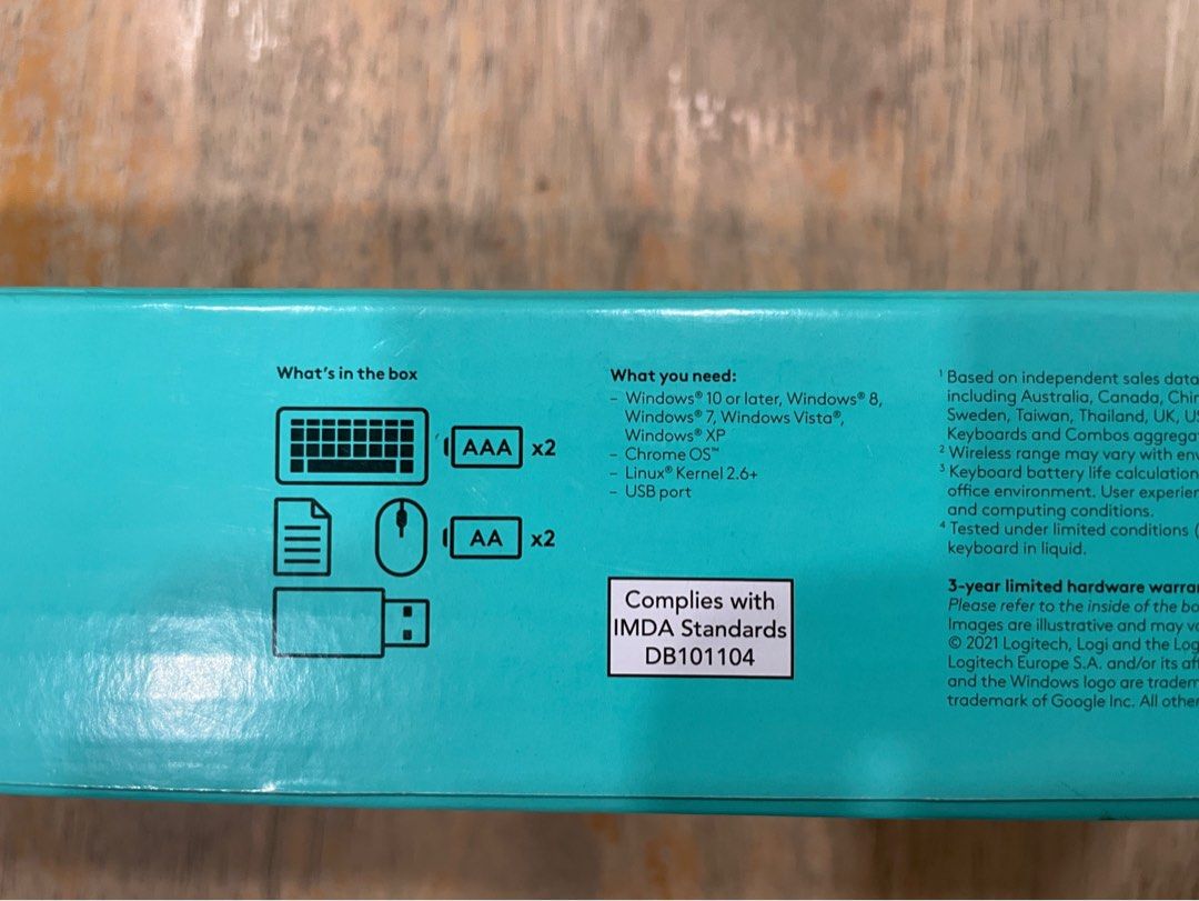 Logitech Mk220 Keyboard And Mouse Computers And Tech Parts And Accessories Computer Keyboard On