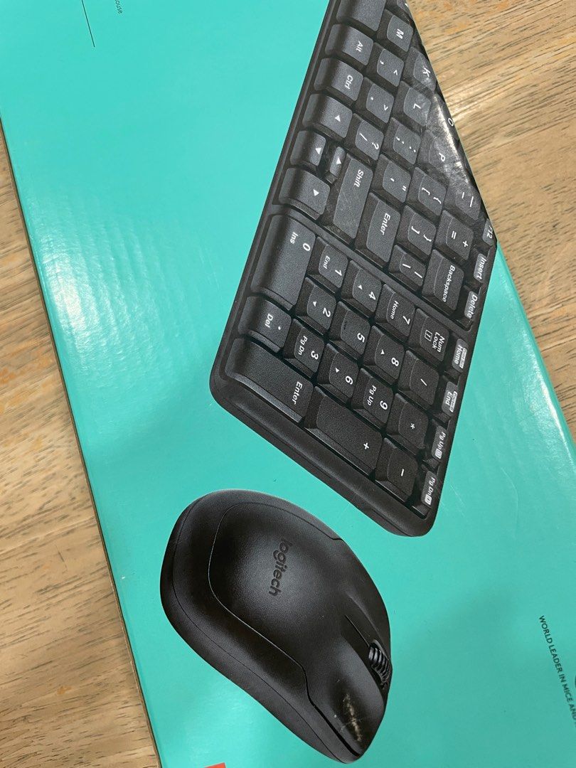 Logitech MK220 keyboard & mouse, Computers & Tech, Parts & Accessories, Computer Keyboard on ...