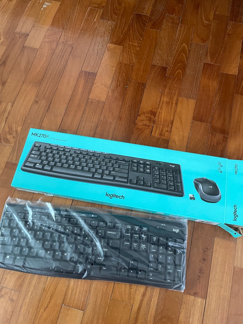 Logitech mk270r wireless keyboard, Computers & Tech, Parts & Accessories, Computer Keyboard on ...