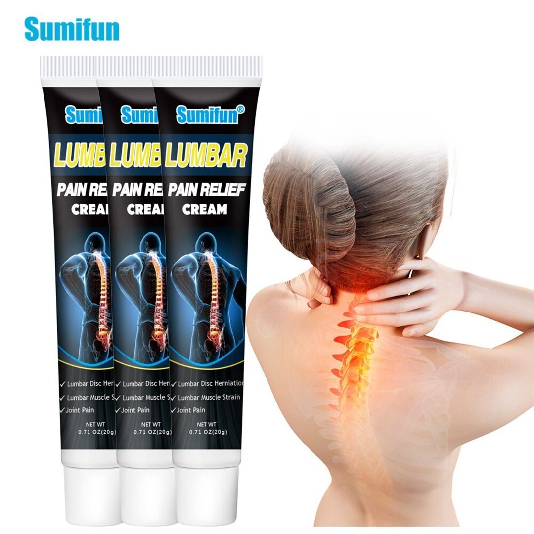 Lumbar Pain Relief Cream Herbal Extract Lumbar Muscle Strain Ointment ...