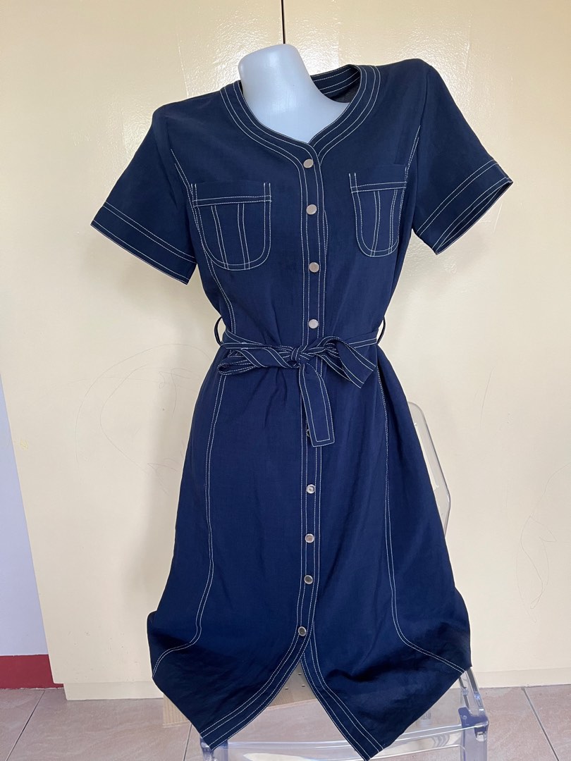 Maong Style Dress Womens Fashion Dresses And Sets Dresses On Carousell