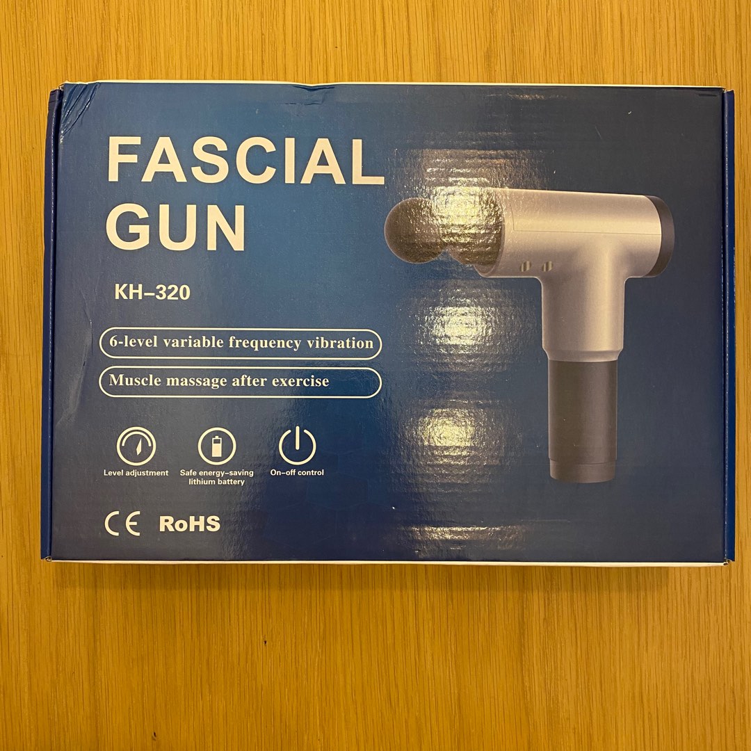 Massage Gun KH-329, Health & Nutrition, Massage Devices on Carousell