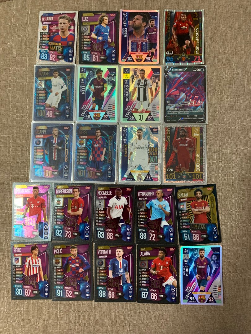 Match Attax Cards, Hobbies & Toys, Toys & Games on Carousell