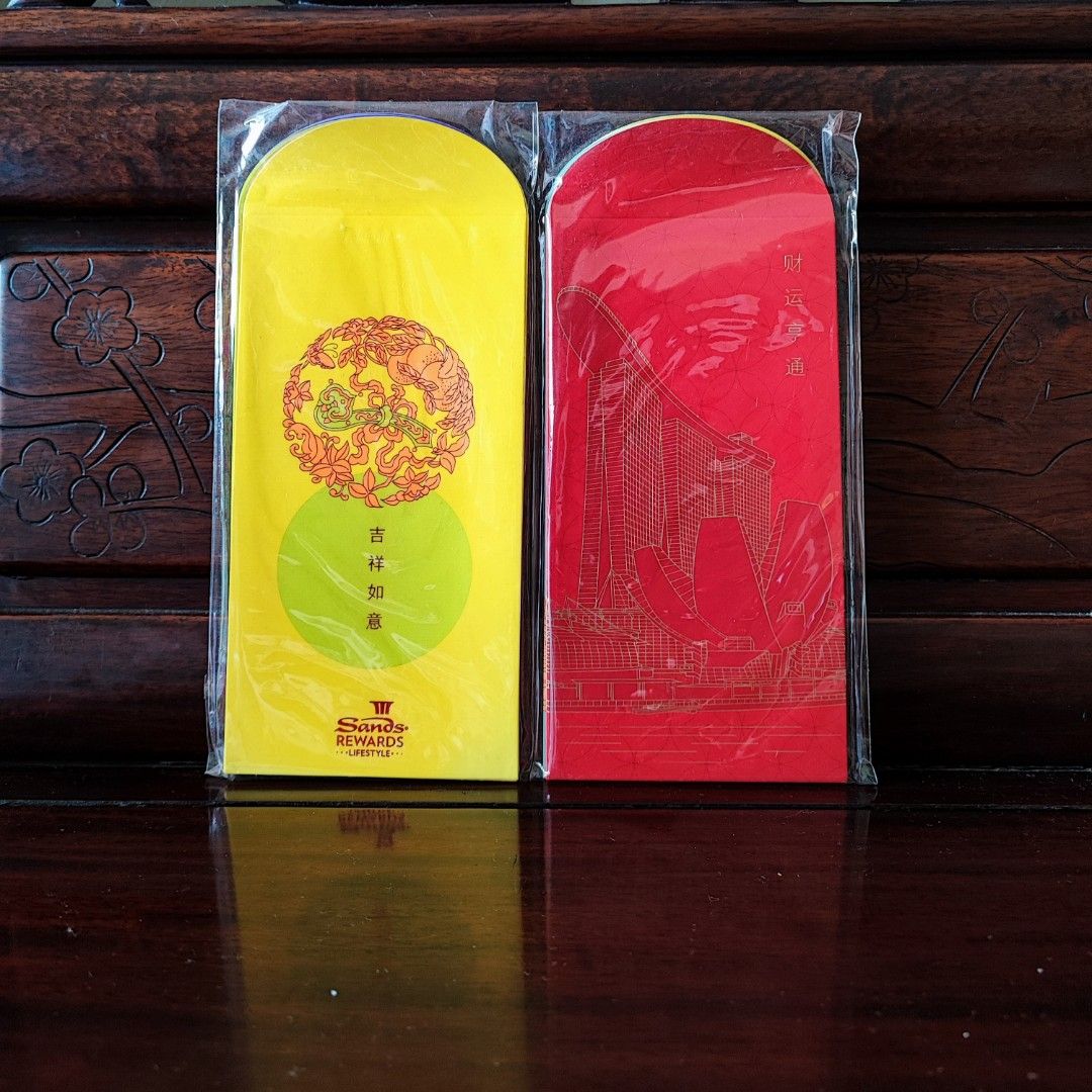 MBS Sands Rewards Lifestyle Red Packets/ Angbao, Hobbies & Toys ...