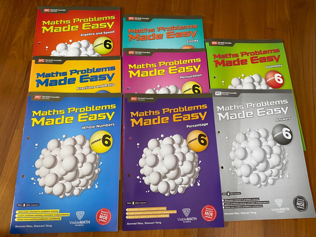 MC Maths Problems Made Easy- Primary 6, Hobbies & Toys, Books ...