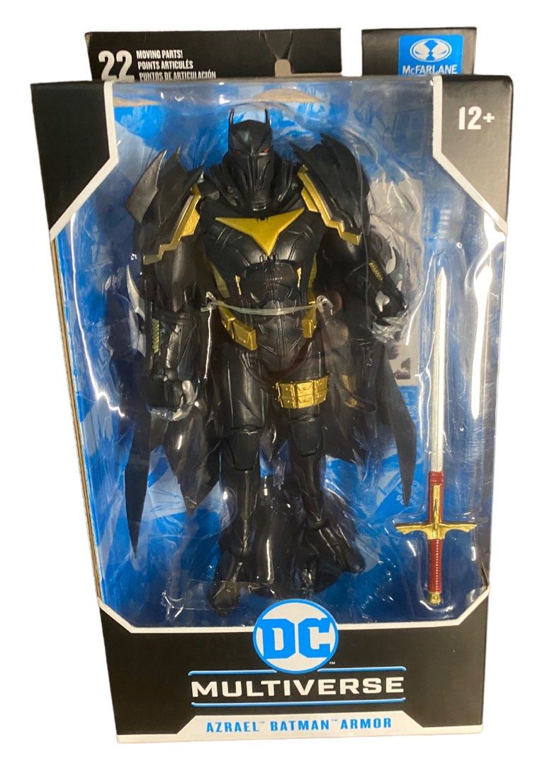McFarlane Multiverse - Azrael Batman armor ($38) animated Batman ($65 ...