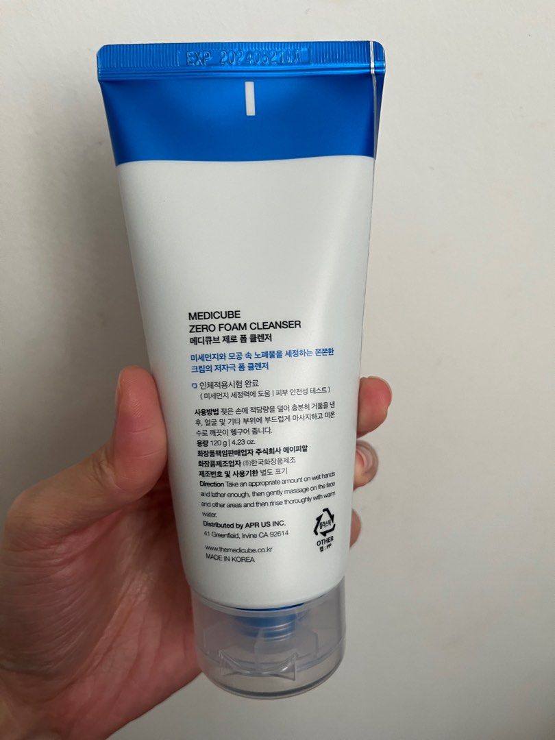 Medicube Zero Foam Cleanser, Beauty & Personal Care, Face, Face Care on ...