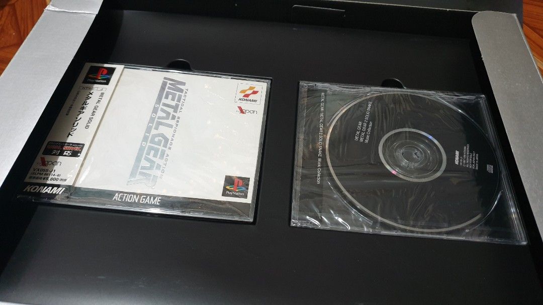 Metal Gear Solid Premium Package Complete Japan Region PS1 Playstation ...