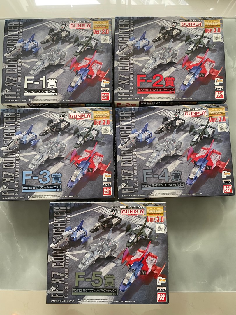 MG Gundam FF-X7 Core Fighter Set, Hobbies & Toys, Toys & Games on Carousell
