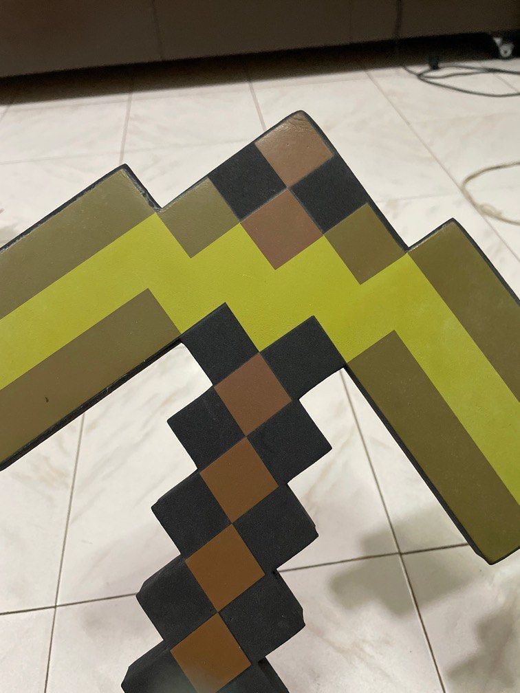 Minecraft Axe toy, Hobbies & Toys, Toys & Games on Carousell
