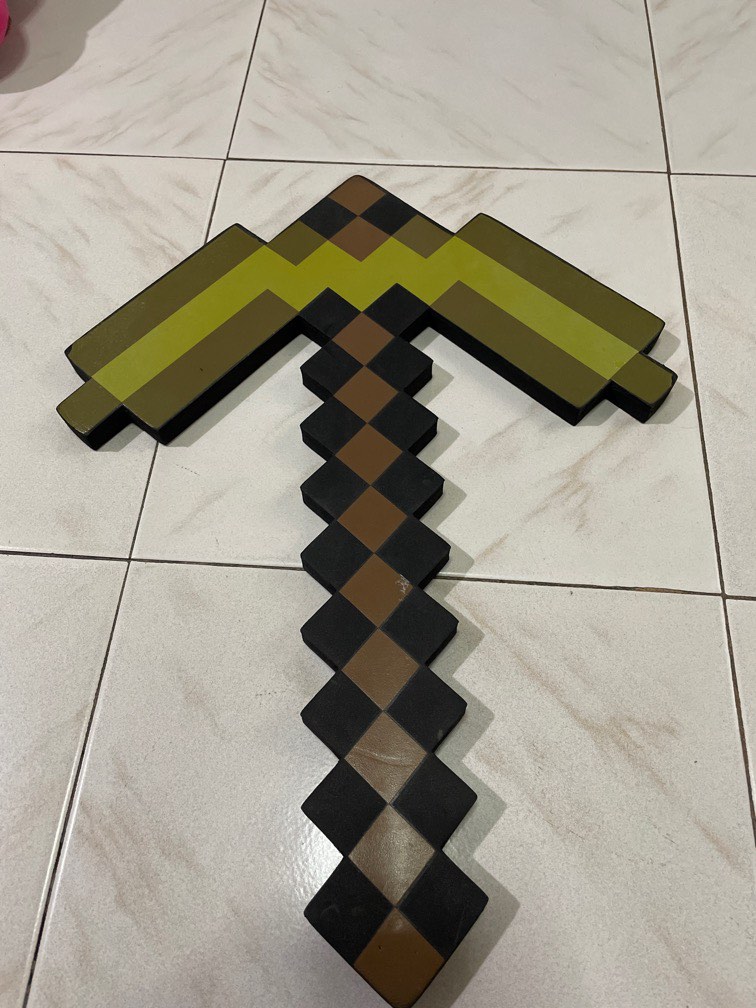 Minecraft Axe toy, Hobbies & Toys, Toys & Games on Carousell