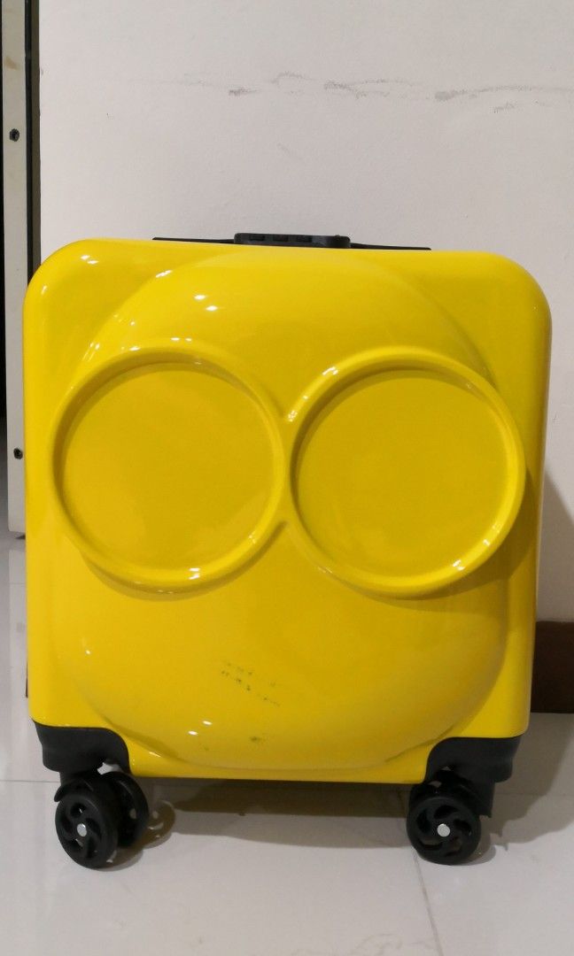 Minions luggage, Hobbies & Toys, Travel, Luggage on Carousell