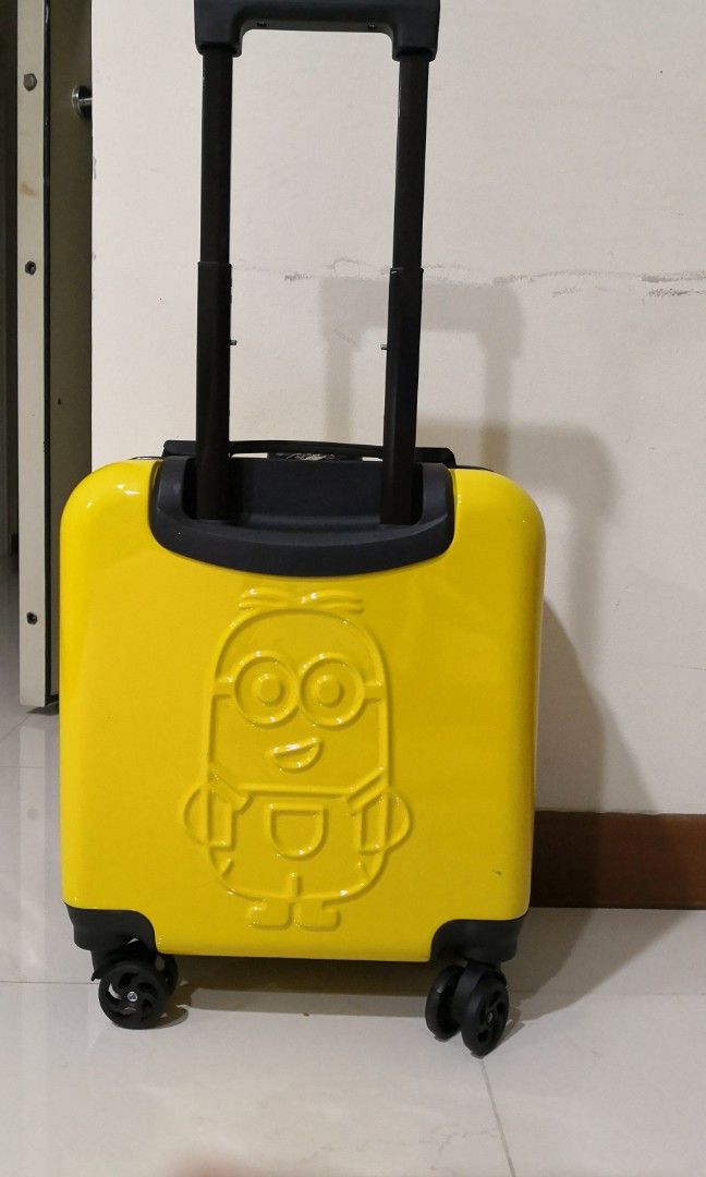 Minions luggage, Hobbies & Toys, Travel, Luggage on Carousell