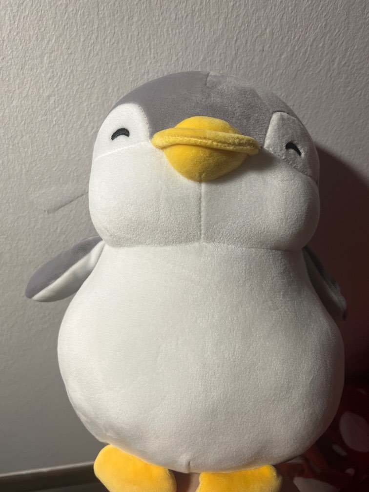 Miniso penguin soft toy, Hobbies & Toys, Toys & Games on Carousell