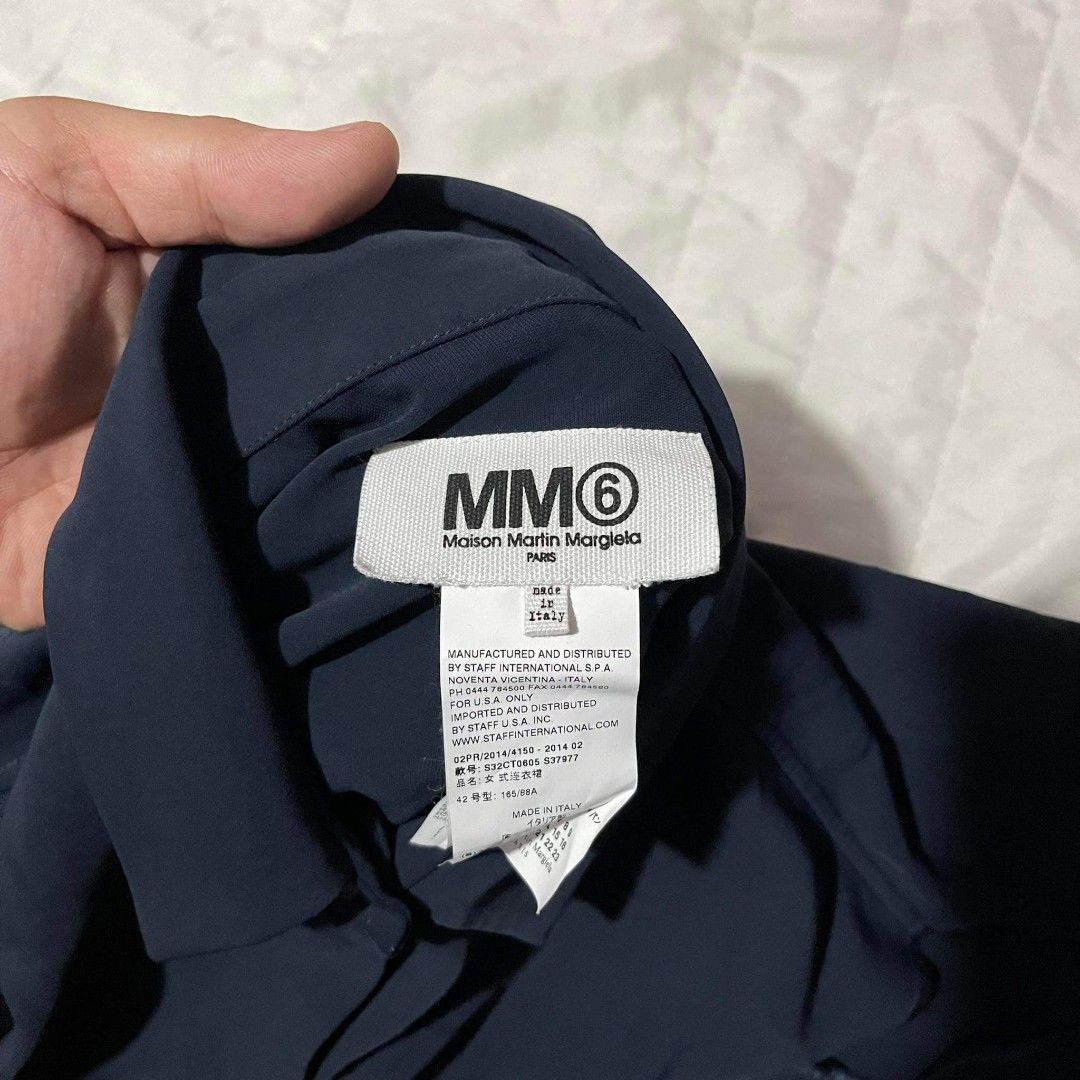 MM6 CIRCLE BLOUSE, Women's Fashion, Tops, Blouses on Carousell