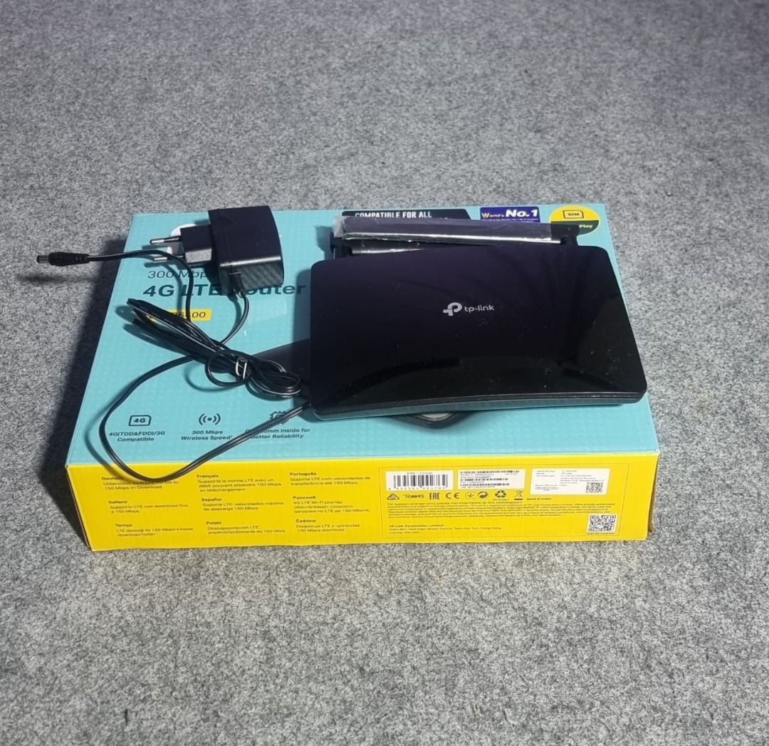 Modem Rauter Tp-Link Mr-6400 4G All Operator, Elektronik, Lainnya di Carousell