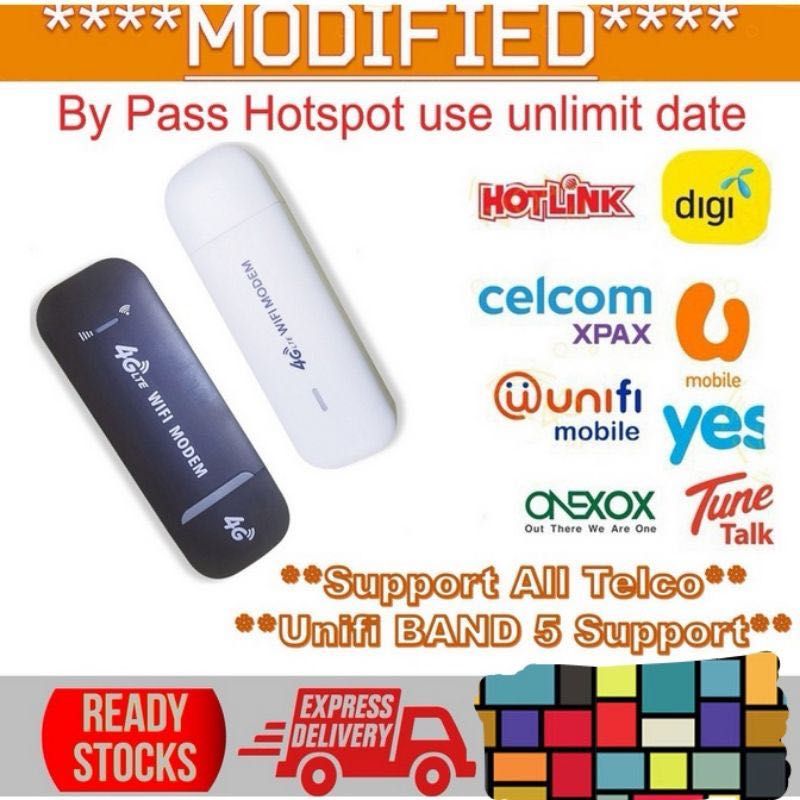 Modified 4GLTE WIFI MODEM BROADBAND, Computers & Tech, Parts ...