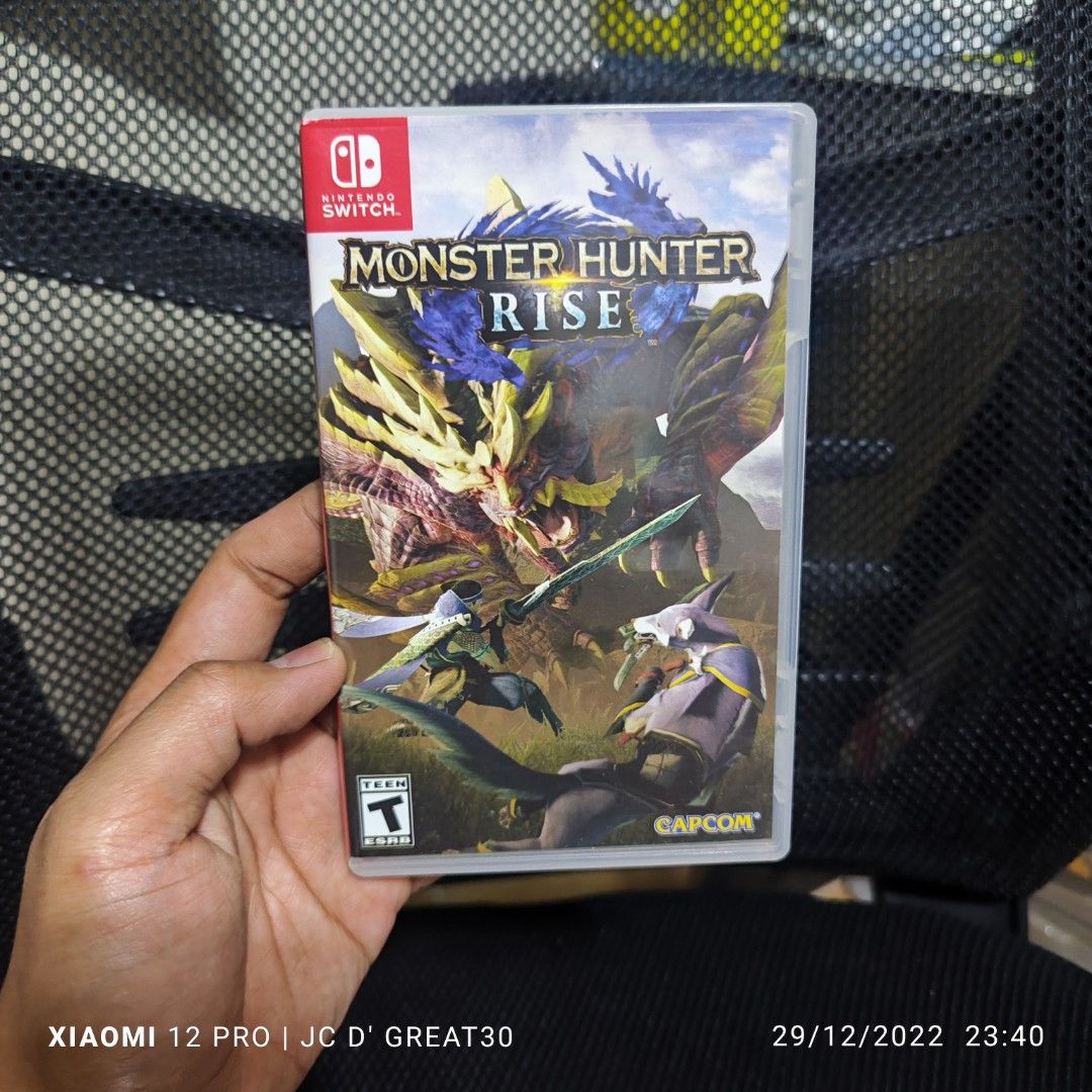 Monster Hunter rise switch game, Video Gaming, Video Games, Nintendo on ...