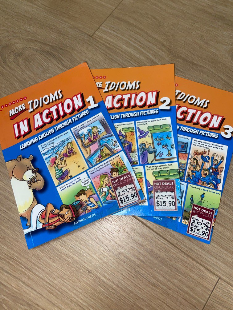 More Idioms in Action Books, Hobbies & Toys, Books & Magazines, Fiction ...