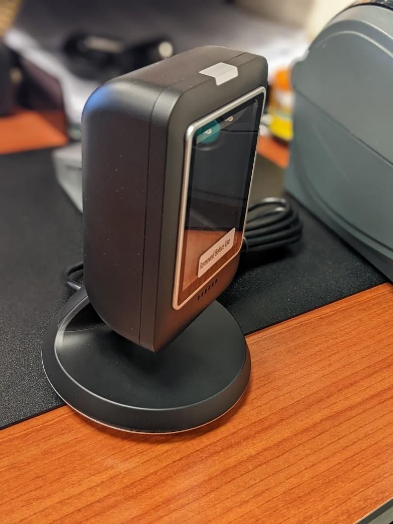 MP6300Y 1D/2D/QR Omnidirectional Barcode Scanner, Computers & Tech ...