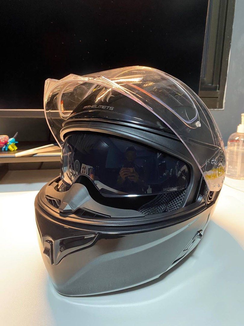 MT STORM SV Modular Helmet, Motorcycles, Motorcycle Accessories on ...