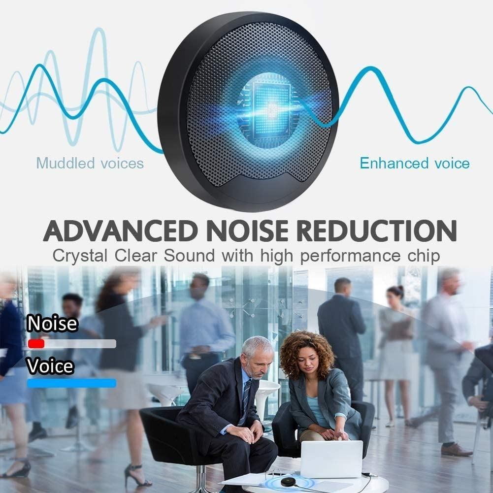 MTFY Conference USB Microphone for Computer, Omni-directional Condenser ...