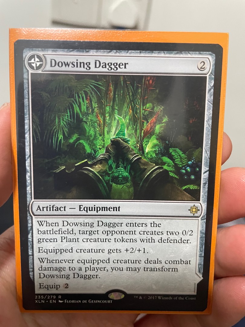 MTG Dowsing Dagger, Hobbies & Toys, Toys & Games on Carousell