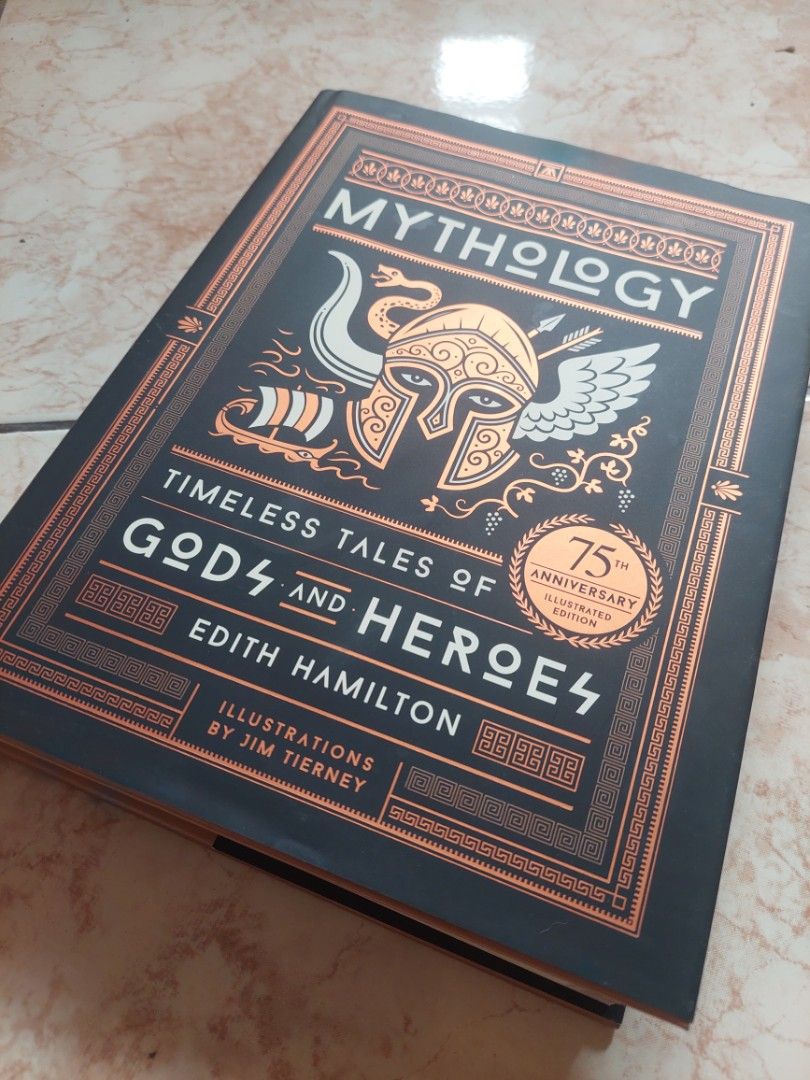 Mythology by Edith Hamilton 75th Anniversary Illustrated Edition ...