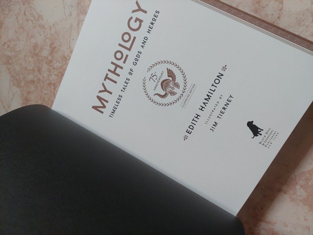 Mythology by Edith Hamilton 75th Anniversary Illustrated Edition ...