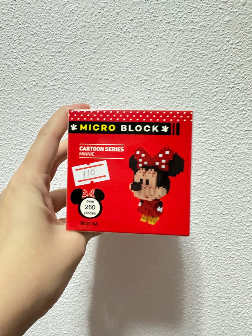 Nano block | Minnie Mouse, Hobbies & Toys, Toys & Games on Carousell