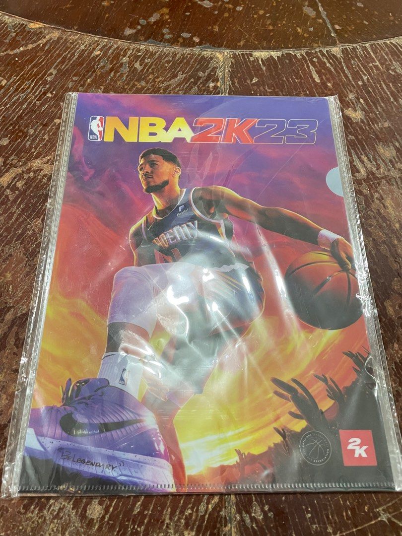 NBA 2k23 A4 FOLDER DEVIN BOOKER, Hobbies & Toys, Toys & Games on Carousell