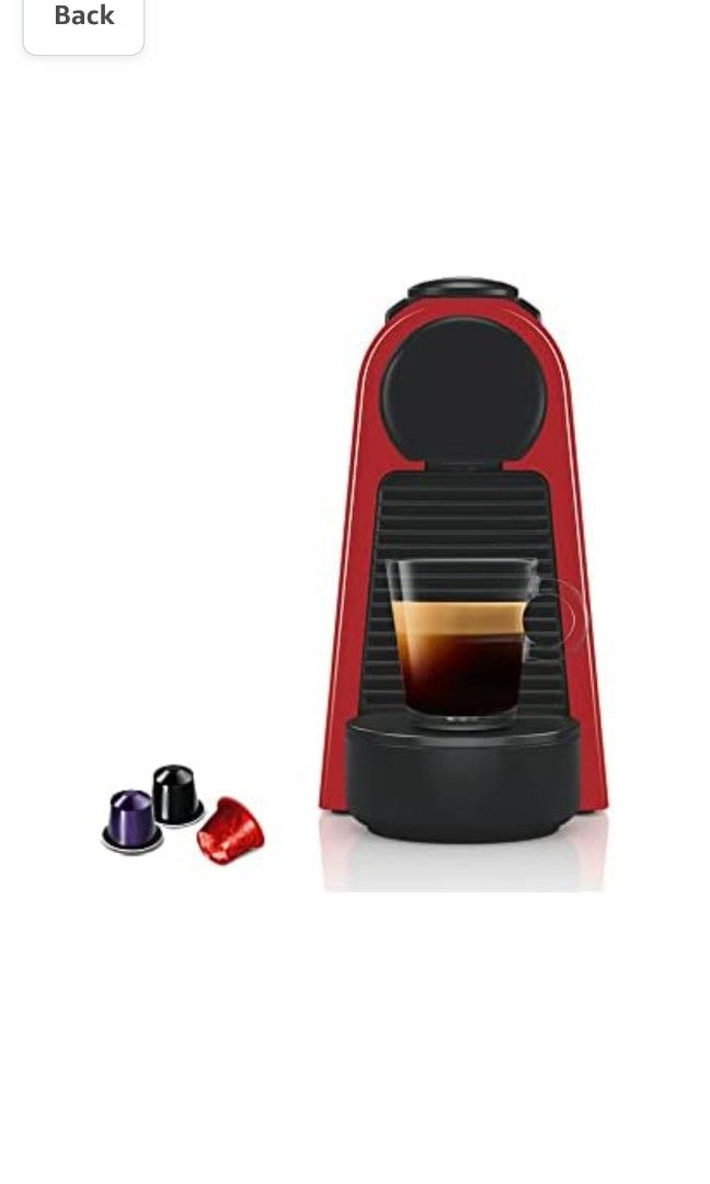 Nespresso Essenza Mini Ruby Red, TV & Home Appliances, Kitchen ...