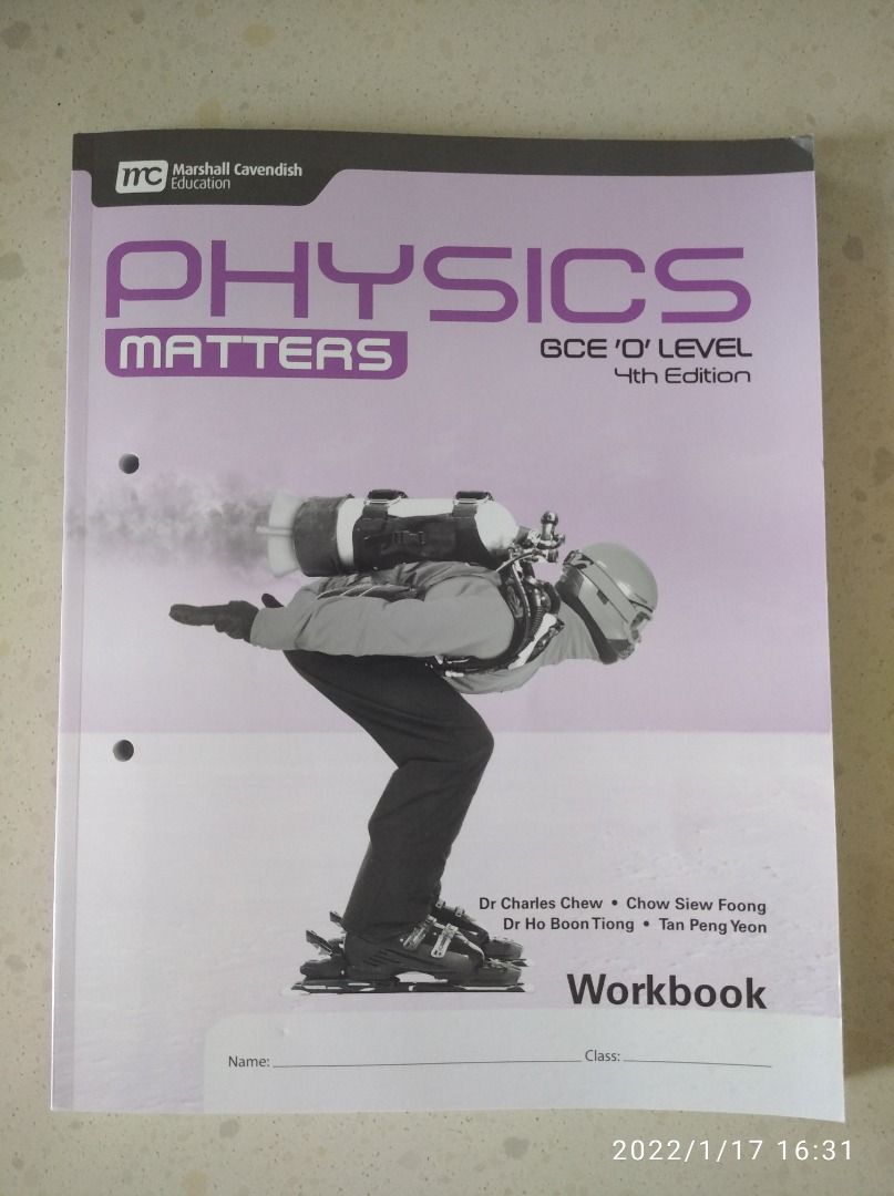 (NEW)Physics Matters O level workbook 4th Edition, Hobbies & Toys ...