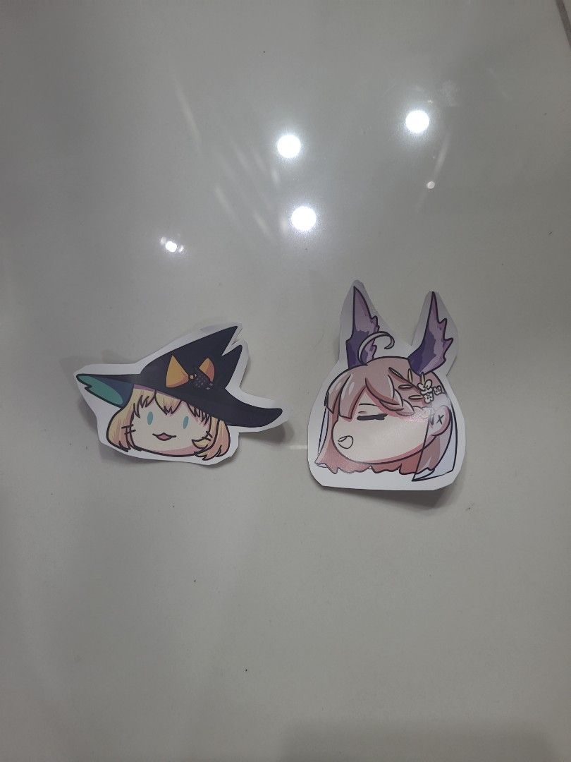 Nijisanji/NijisanjiEn Fan Made Stickers Enna and Millie, Hobbies & Toys ...