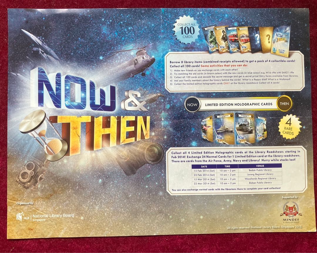 NLB Now & Then Cards, Hobbies & Toys, Memorabilia & Collectibles ...