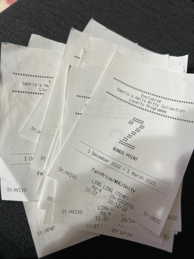 NTUC Fairprice Points, Tickets & Vouchers, Store Credits on Carousell
