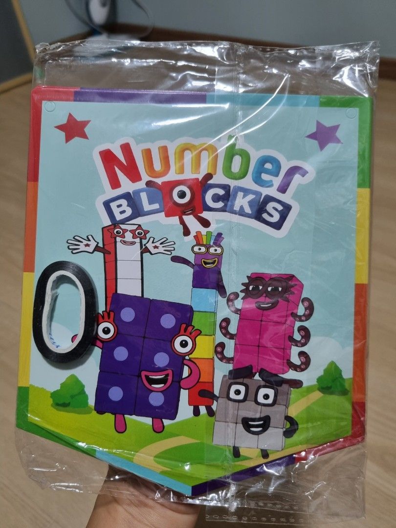Number Blocks Happy Birthday Banner, Hobbies & Toys, Stationery & Craft ...