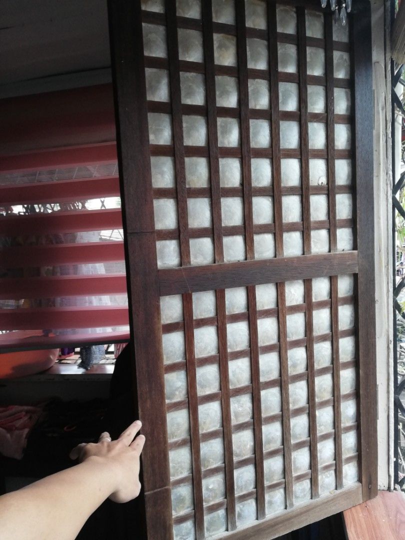 Original Capiz Window, Furniture & Home Living, Home Decor, Other Home ...
