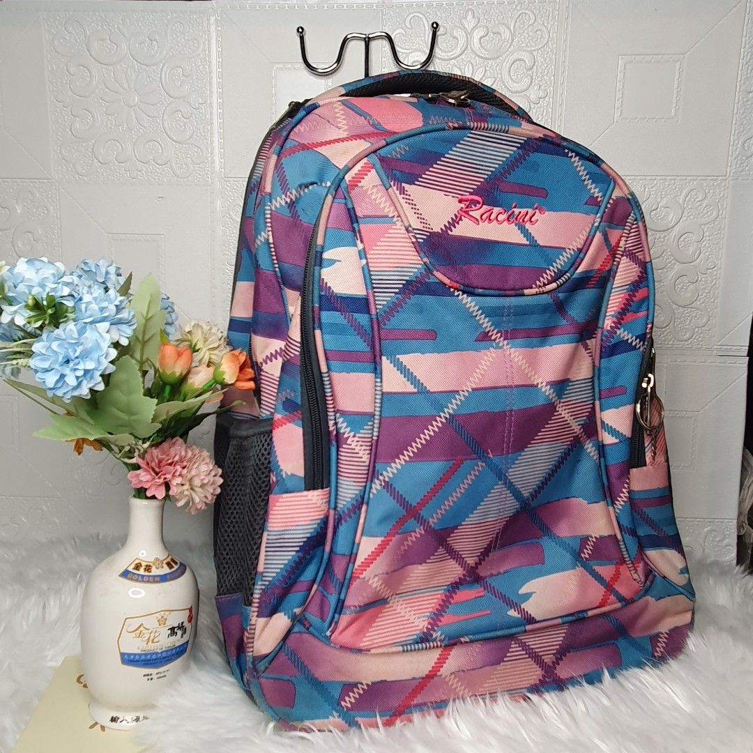 ORIGINAL RACINI 2 WAY BACKPACK TROLLY BAG / TRAVELING BAG, Women's ...