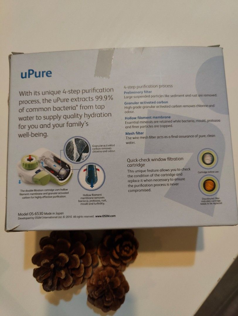 OSIM u-pure water filter, TV & Home Appliances, Other Home Appliances ...